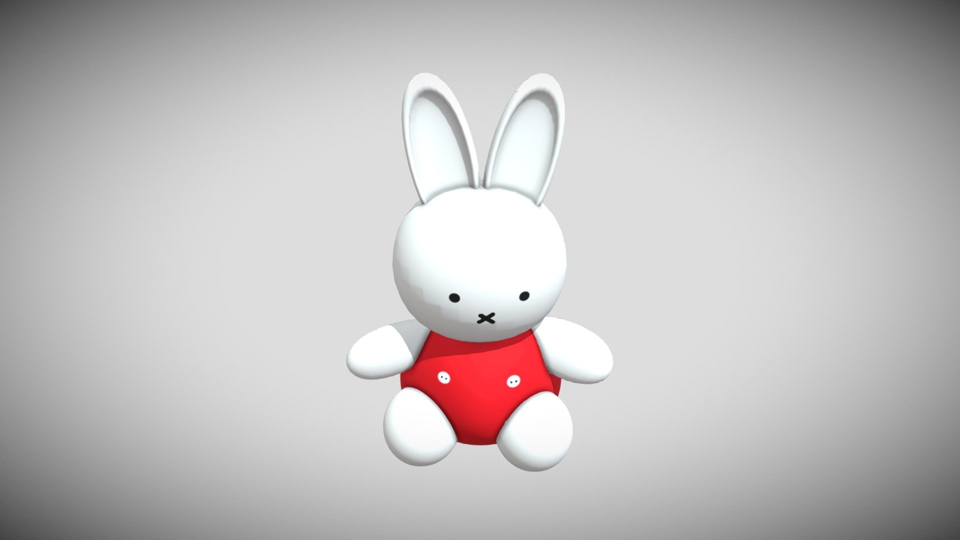 Arttoy Miffy 65020219 - 3D model by sanfrannanich [4c2b4a9] - Sketchfab