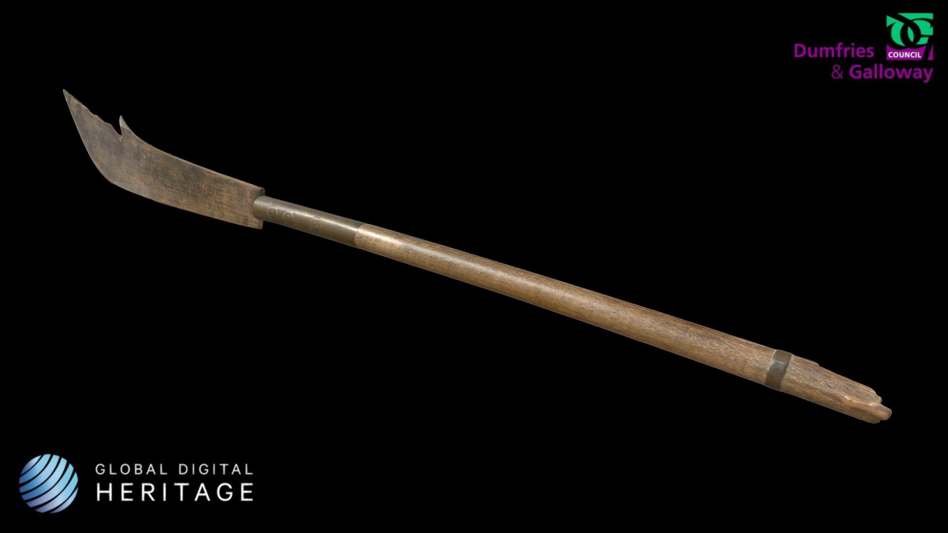 19th Century Chinese Guandao - Download Free 3D model by Global Digital ...
