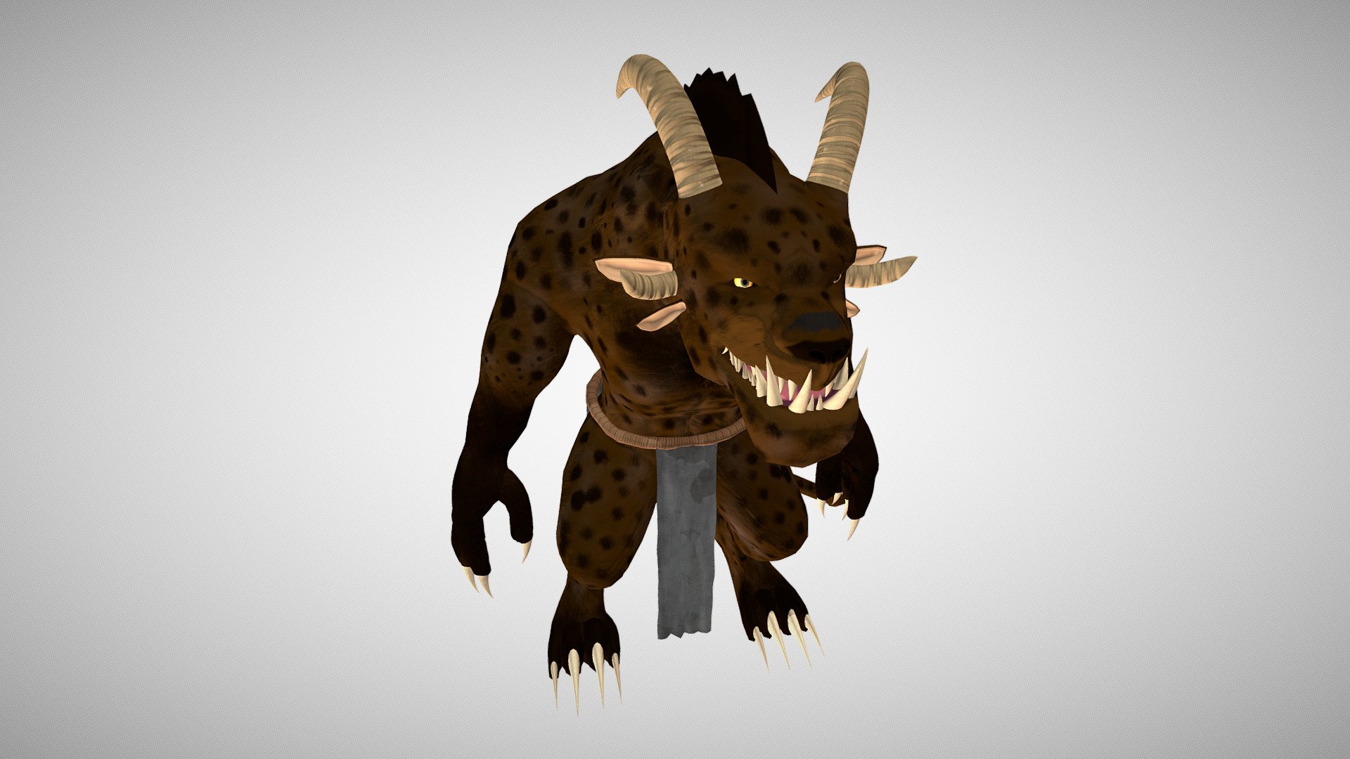 Guild Wars 2 - Charr - 3D model by merlin_53 [4c2ded8] - Sketchfab