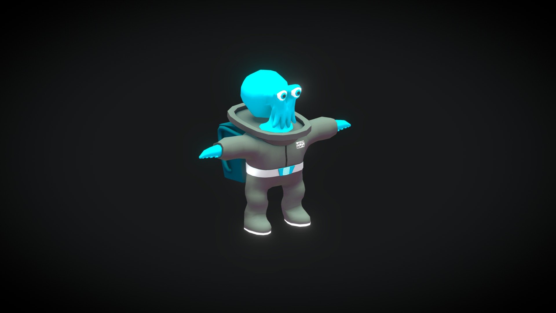 Octo Alien - Download Free 3D model by cubemelongames [4c2eec9] - Sketchfab