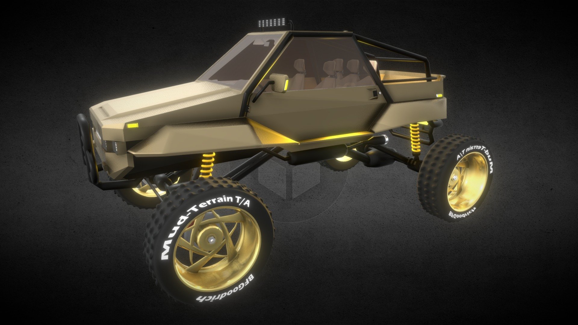 Desert Runner - 3D model by dino213dz [4c2f670] - Sketchfab