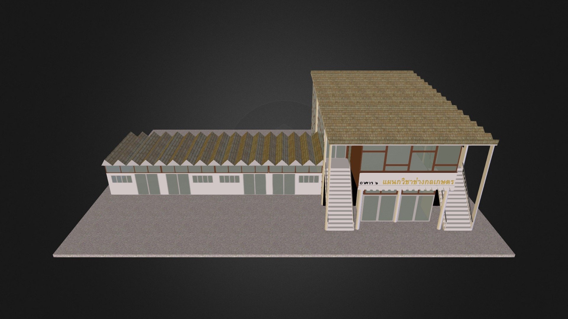 Buildings build - 3D model by itsara.ra [4c30636] - Sketchfab