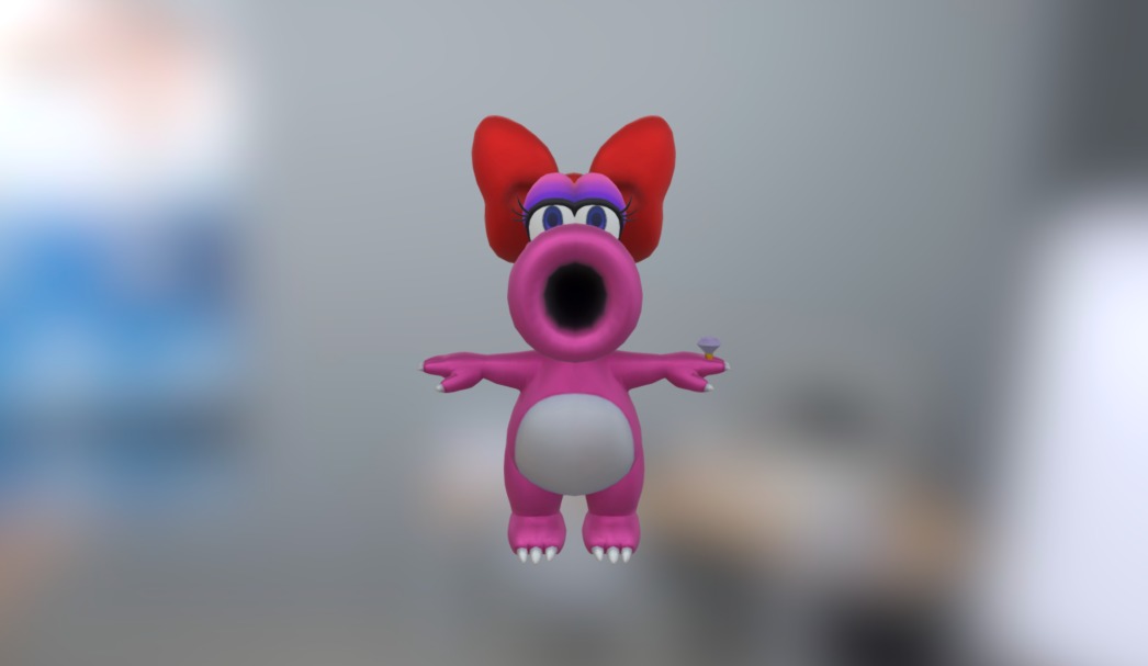 M ario sonic at Rio 2016 Olympic Games - Birdo - Download Free 3D model ...