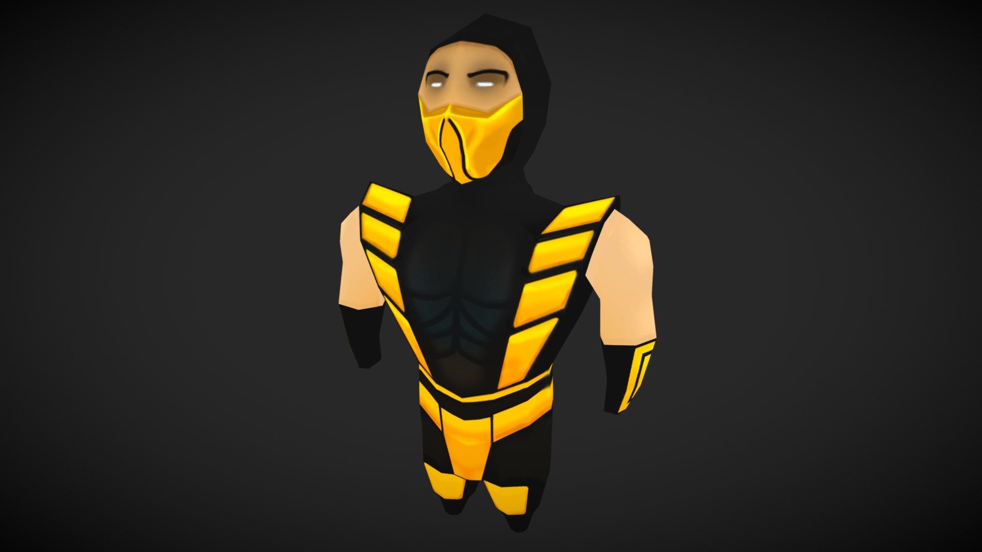 Chibi Scorpion (unfinished) - 3D model by Aleksandr Kadymov (@alkadymov ...