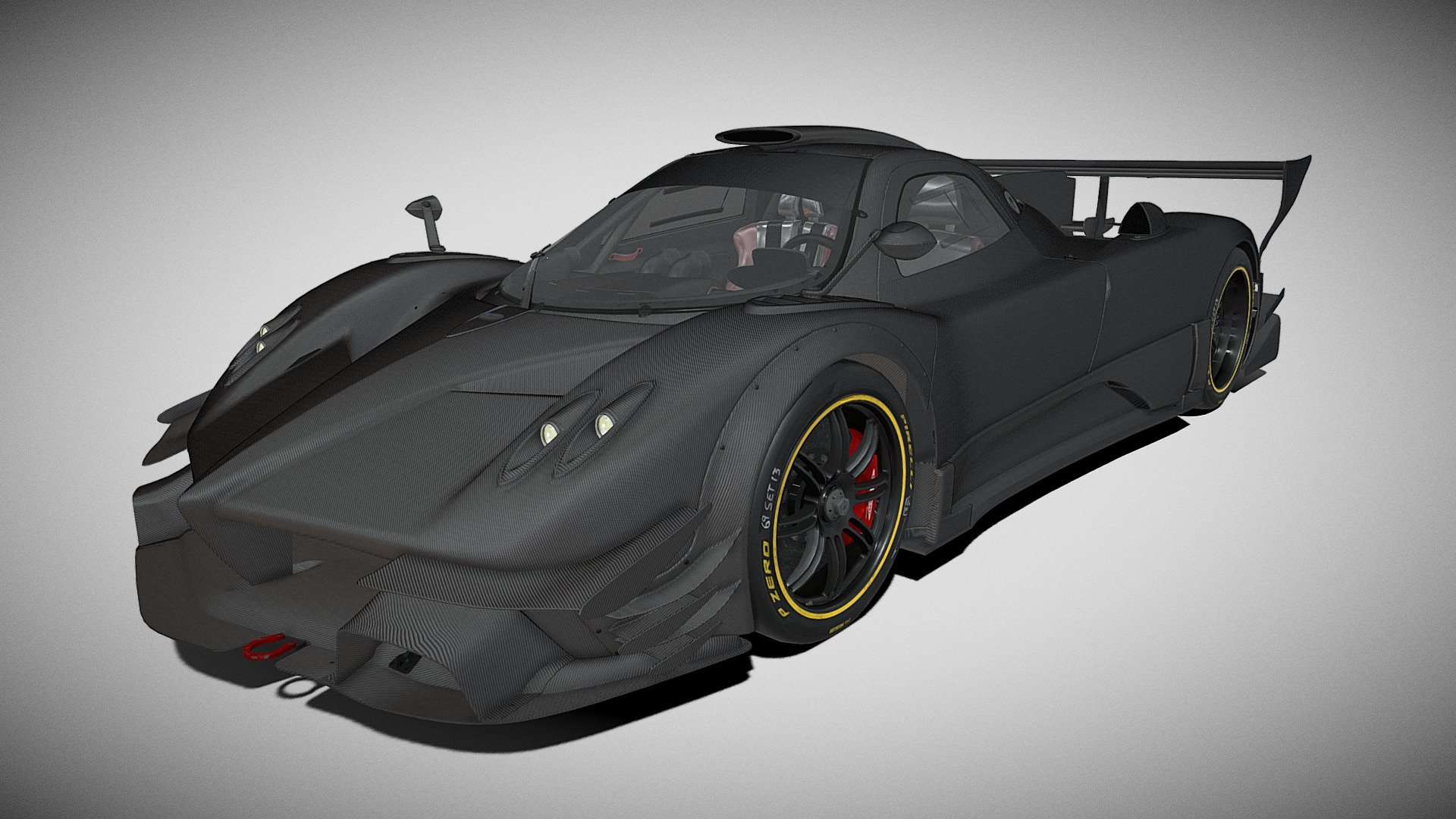Pagani Zonda Revolucion - $12 - 3D model by Chaserfan [4c37c21] - Sketchfab