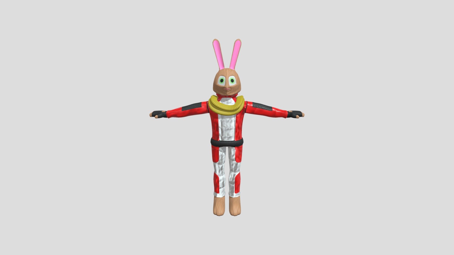 KNB217 - Rabbit Racer - Download Free 3D model by Jack Murphy ...