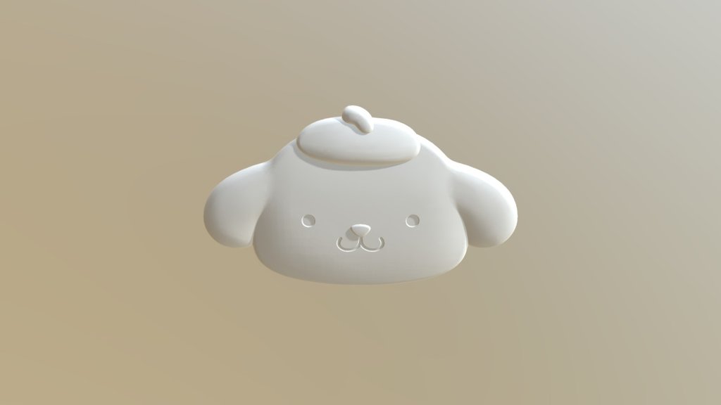 Purin Face 01 - 3D model by nongnuch [4c38eda] - Sketchfab