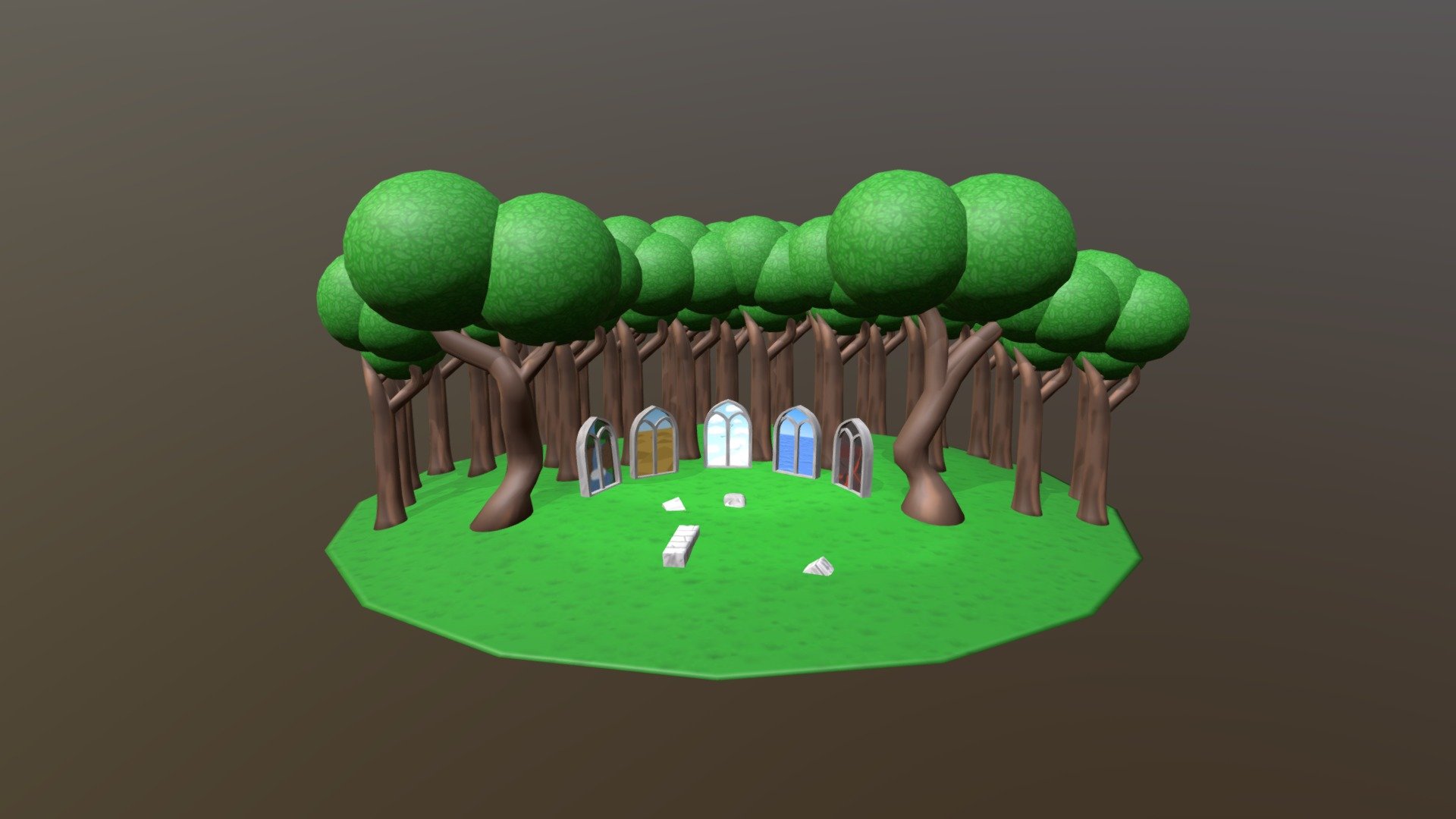Diorama - 3D model by 0Dabnul0 [4c3c85a] - Sketchfab