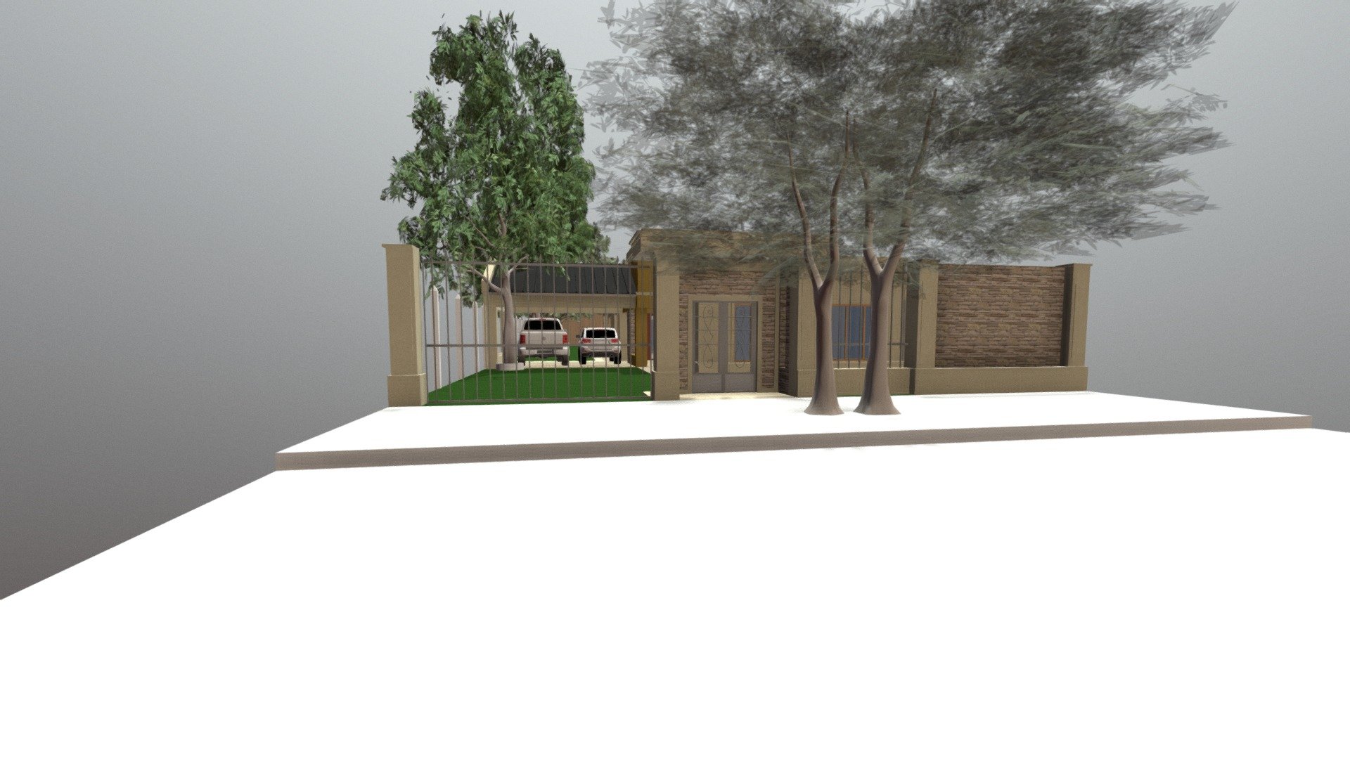 Proyecto Vivienda Familiar Maga y Luis - 3D model by Hector Palacio ...