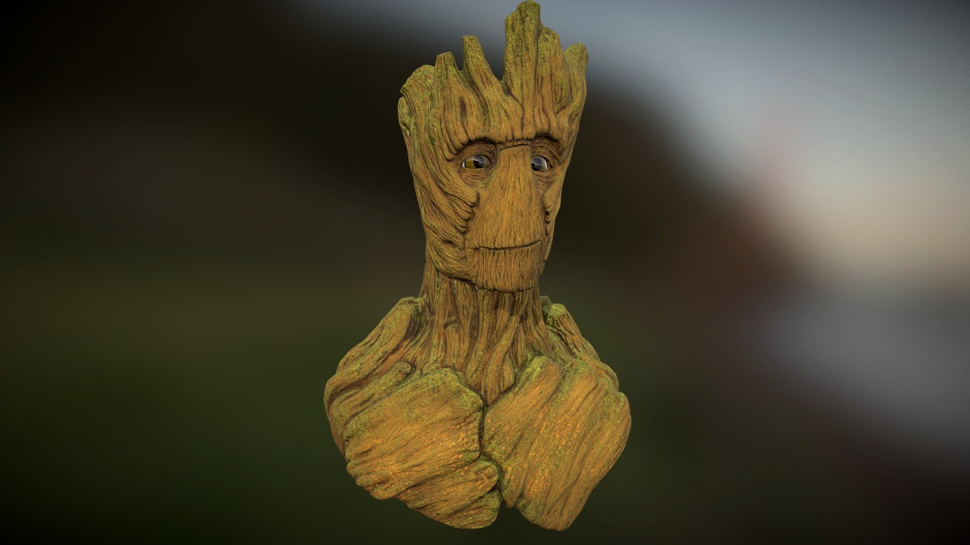Groot - 3D model by bohlinaren [4c3f8c4] - Sketchfab