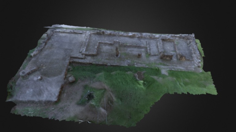 Uxmal C-shaped str. 6 - 3D model by yucatan [4c3fef9] - Sketchfab