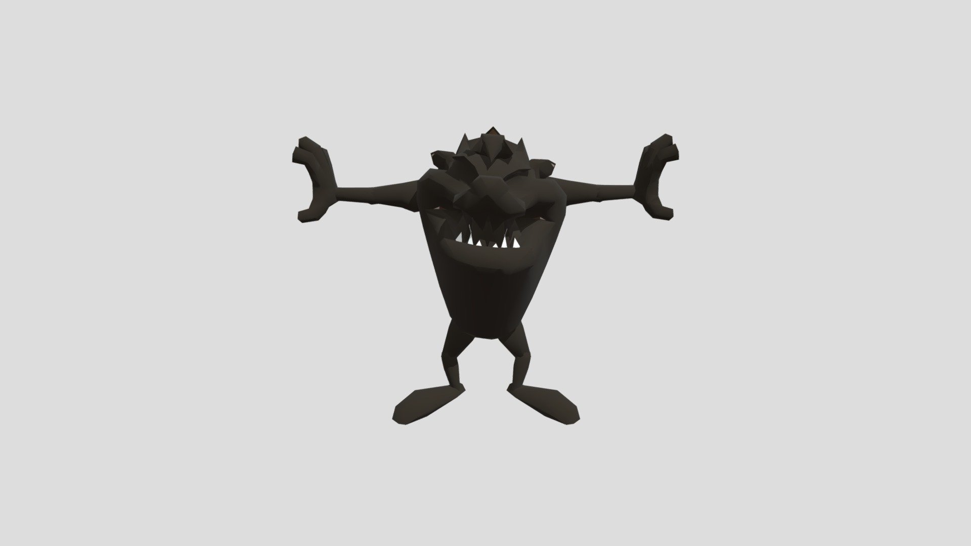 Taz - Download Free 3D model by Looney Tunes (@LooneyTunes1929 ...
