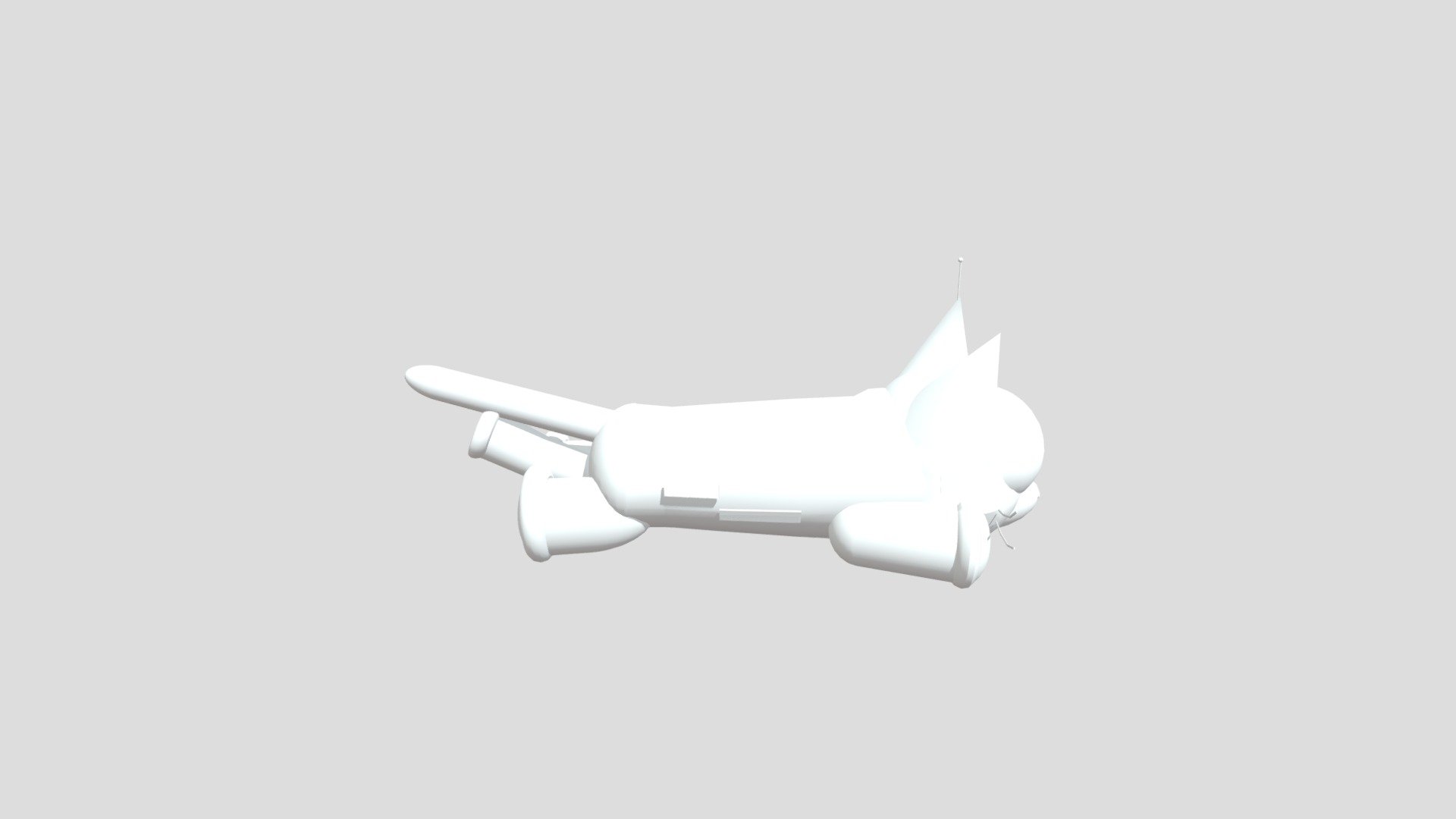 Cat Attack 2 - 3D model by feathersneo [4c41554] - Sketchfab
