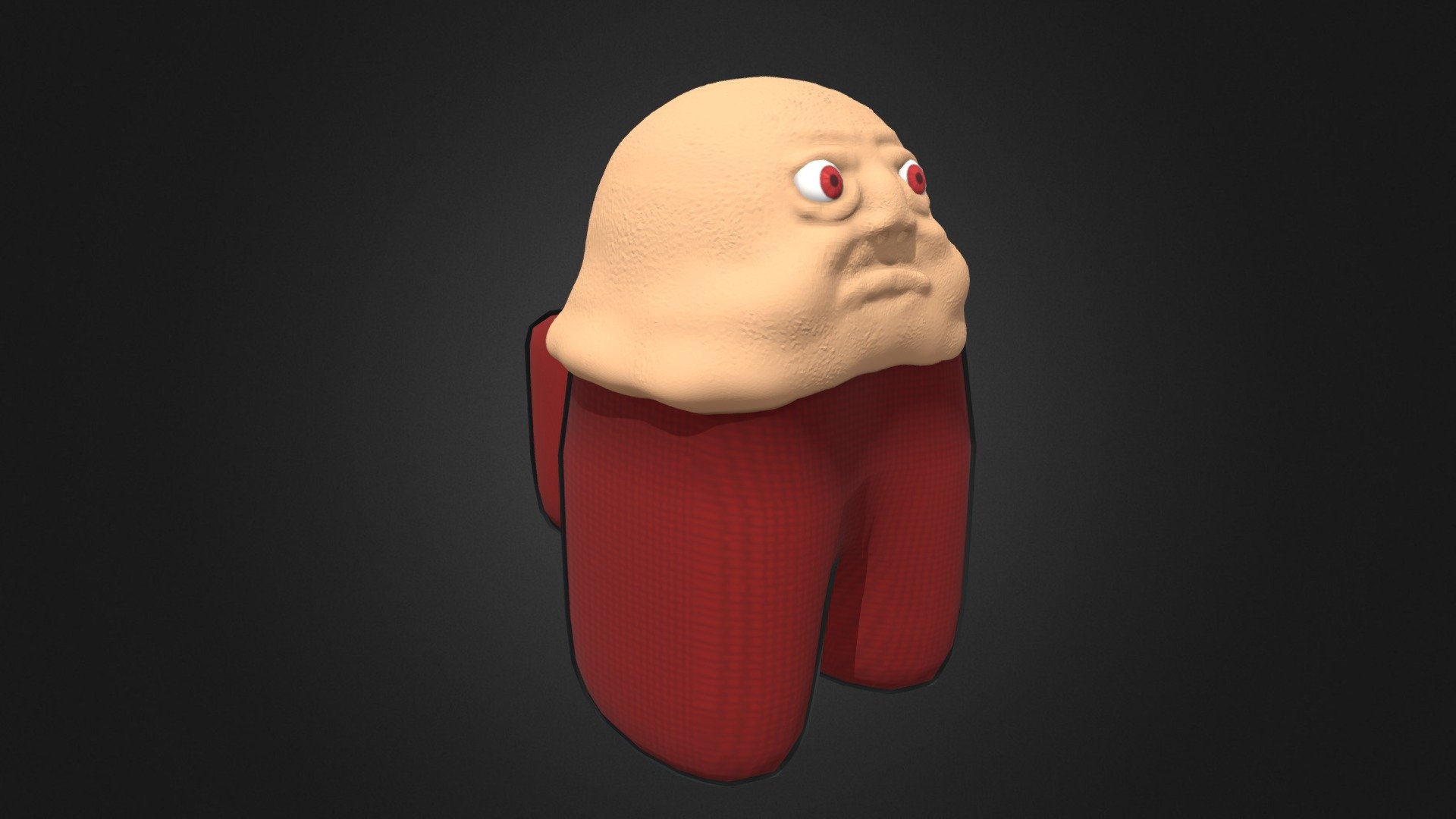 Crewmate without helmet - Download Free 3D model by Hardly [4c437f1 ...