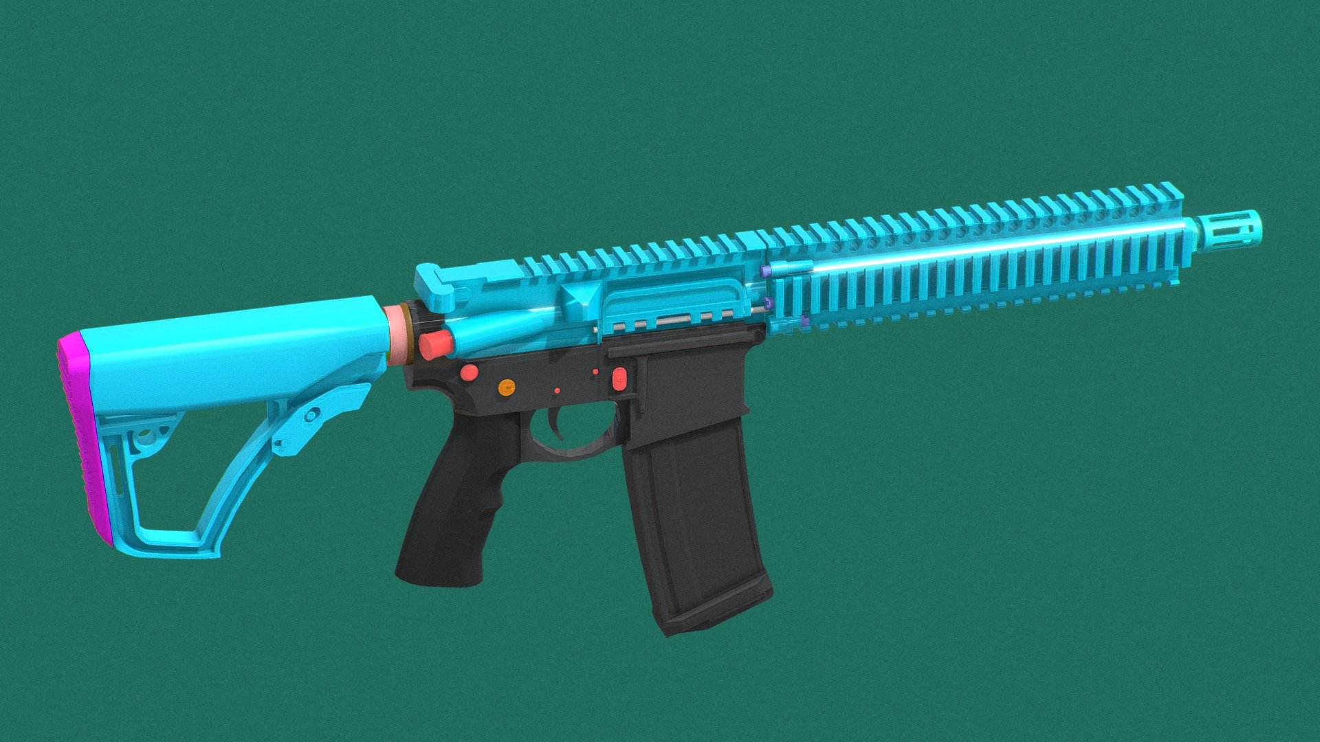 DD MK 18 Carbine - 3D model by momsboxtv [4c45442] - Sketchfab