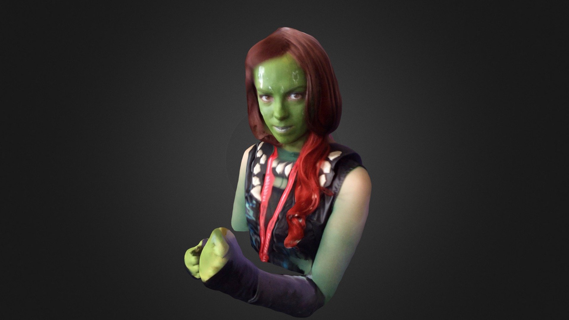 Gamora Cosplay - Download Free 3D model by Brad3D (@bradherman ...