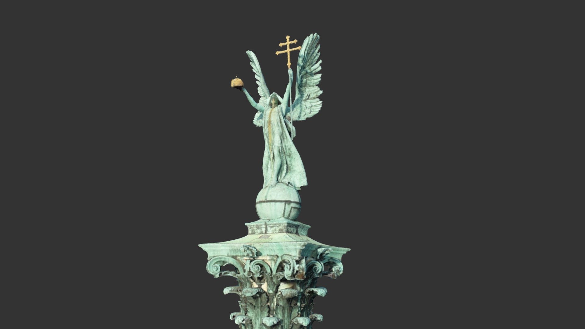 Gabriel archangel (mesh) - Download Free 3D model by greypixel ...