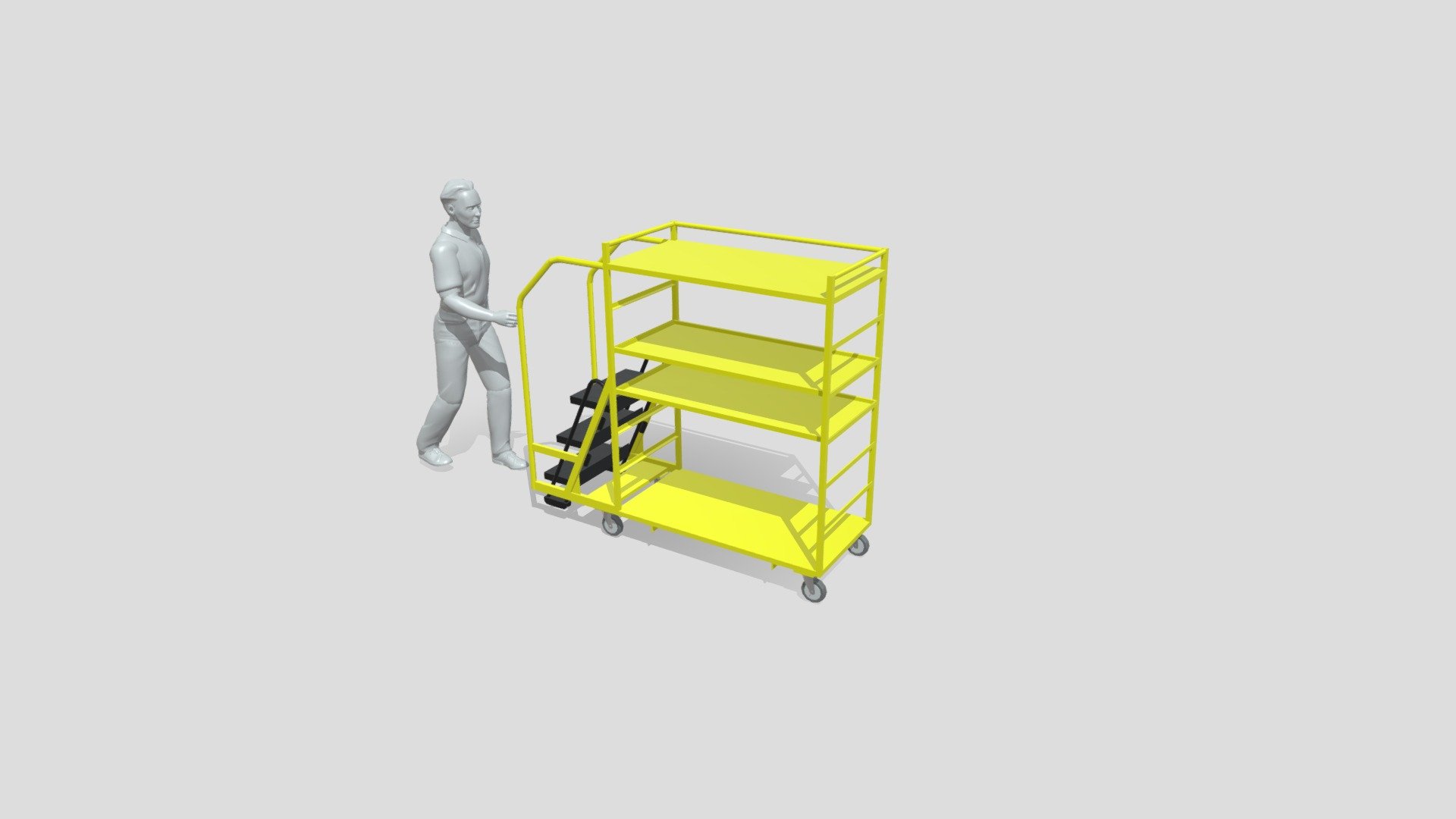 XPO Amazon Trolley Sketchfab - 3D model by 3D-VIEW (@Jake ...