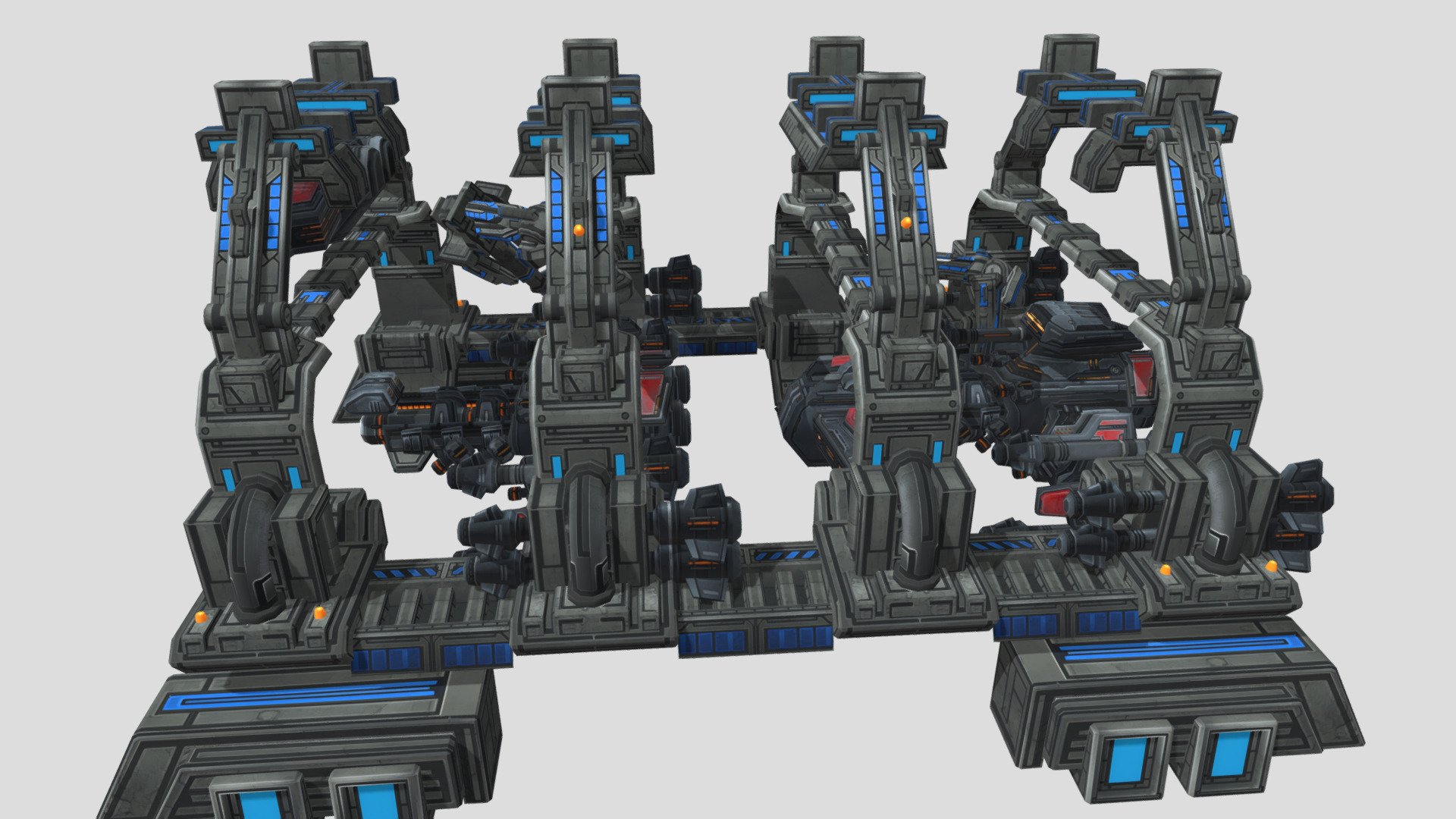 Ship Repair Dock - Starcraft 2 - Download Free 3D model by Catholomew ...