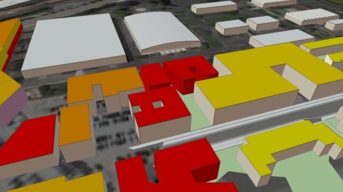 Michael Byun Fall Semester Neighborhood Project - 3D model by ...