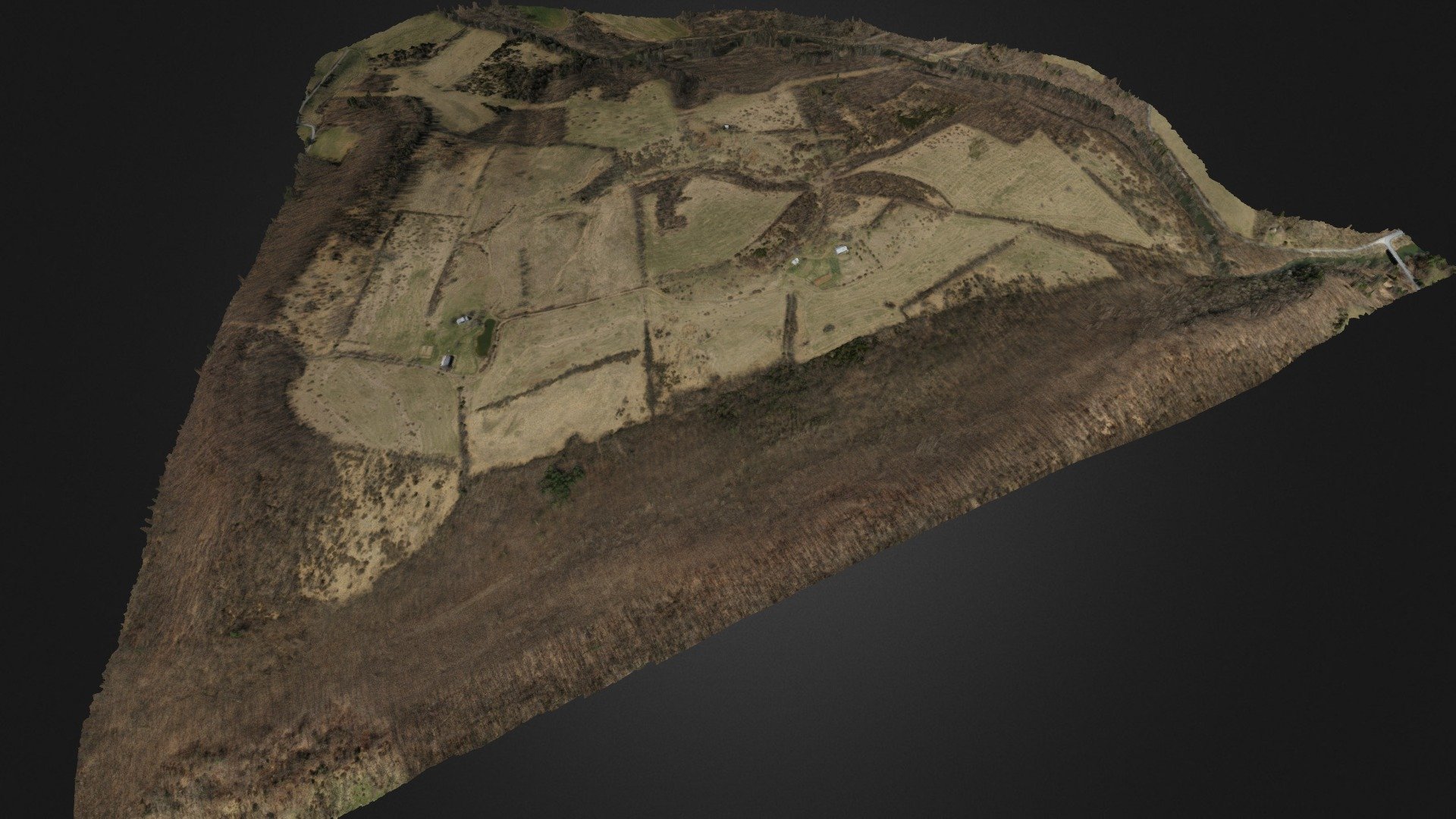 Elbow Ridge - 3D model by Stephen Zidek (@sgienow1) [4c4b99d] - Sketchfab