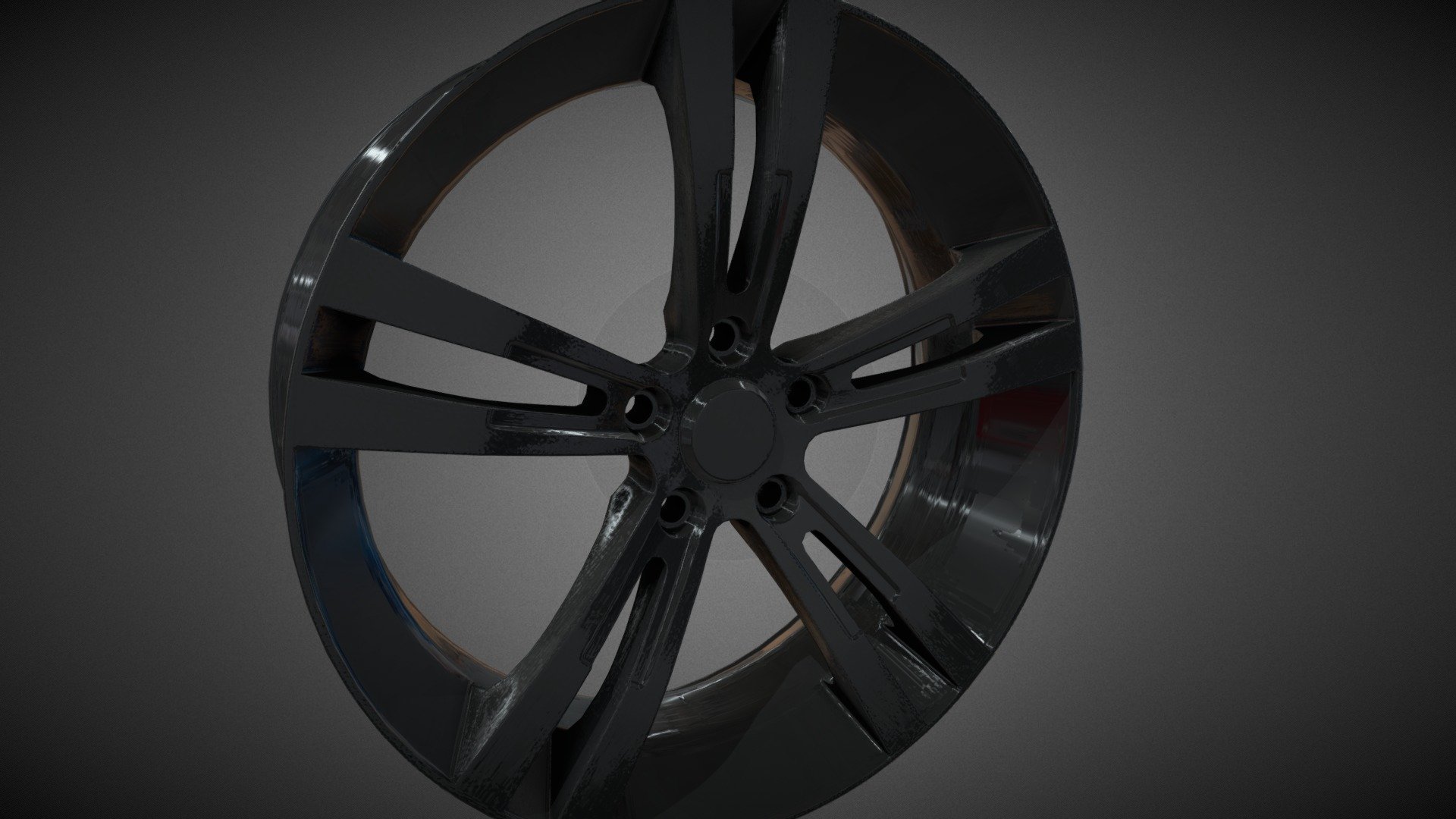 Low Poly Wheel - 3D model by Serjogasan [4c4c137] - Sketchfab