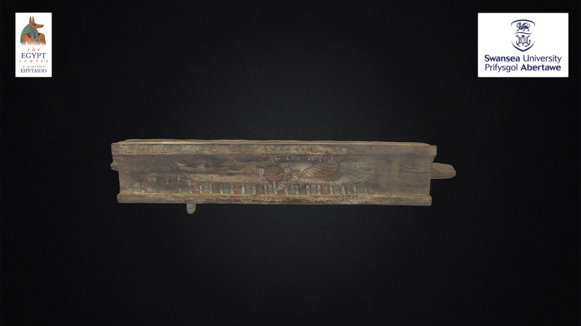 Coffin Fragment (EC359) - Download Free 3D model by The Egypt Centre ...