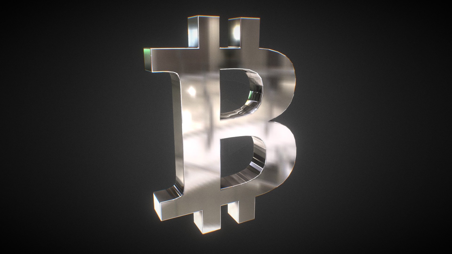 Bitcoin Logo - Download Free 3D model by Tiko (@tikoavp) [4c4d854 ...