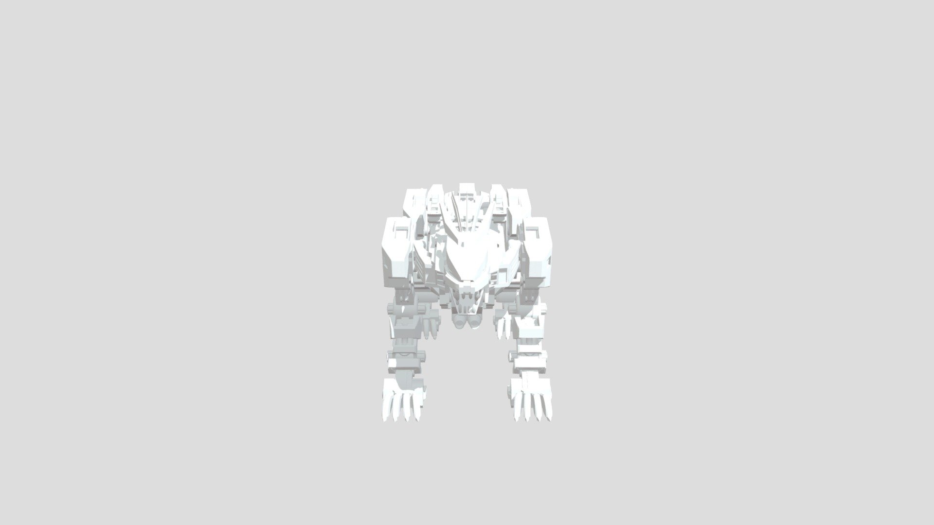 Liger Zero - Download Free 3D model by ktinker [4c4e92f] - Sketchfab