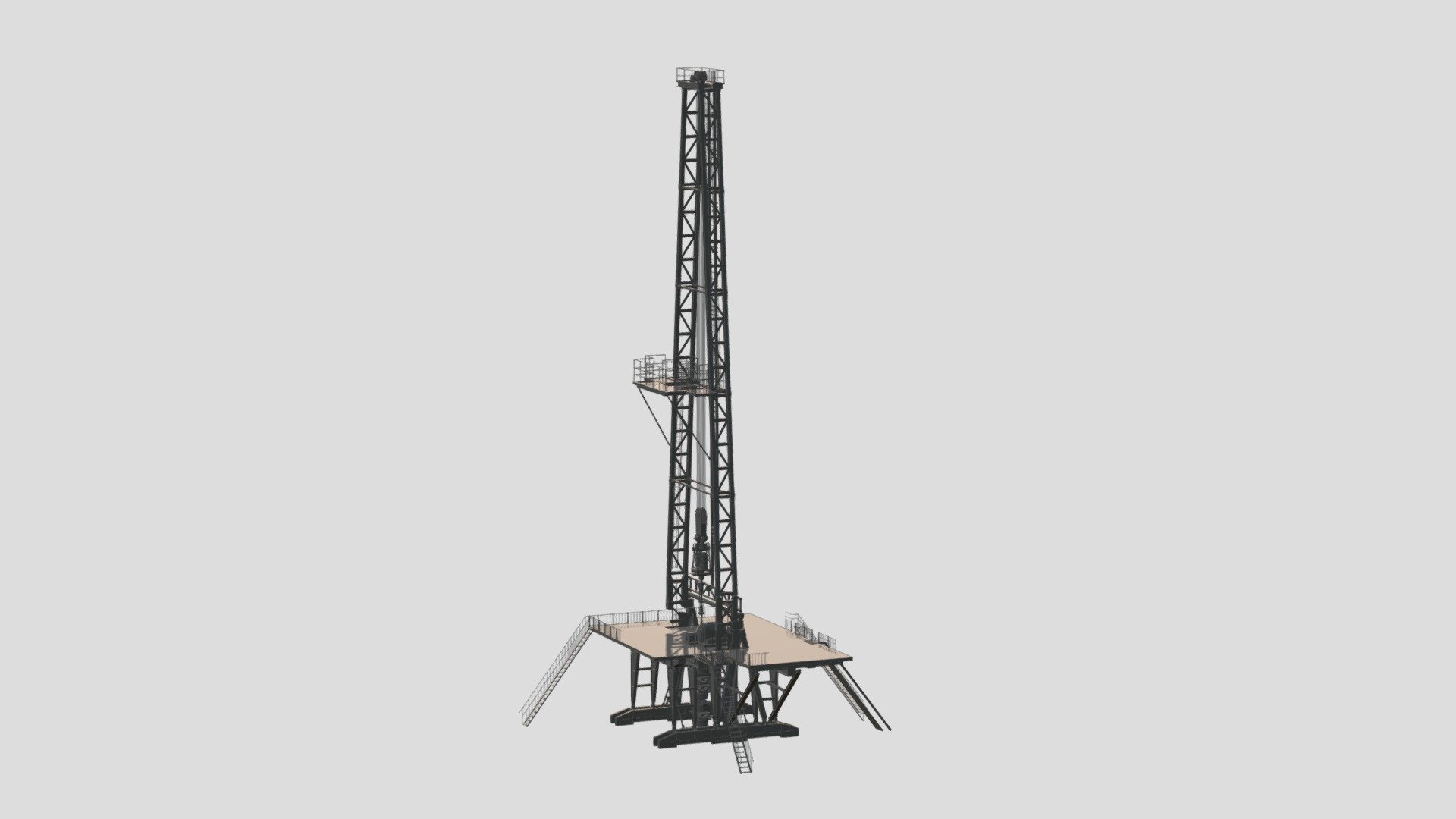 Rig Platform - 3D model by Loc.Huynh [4c4f60c] - Sketchfab