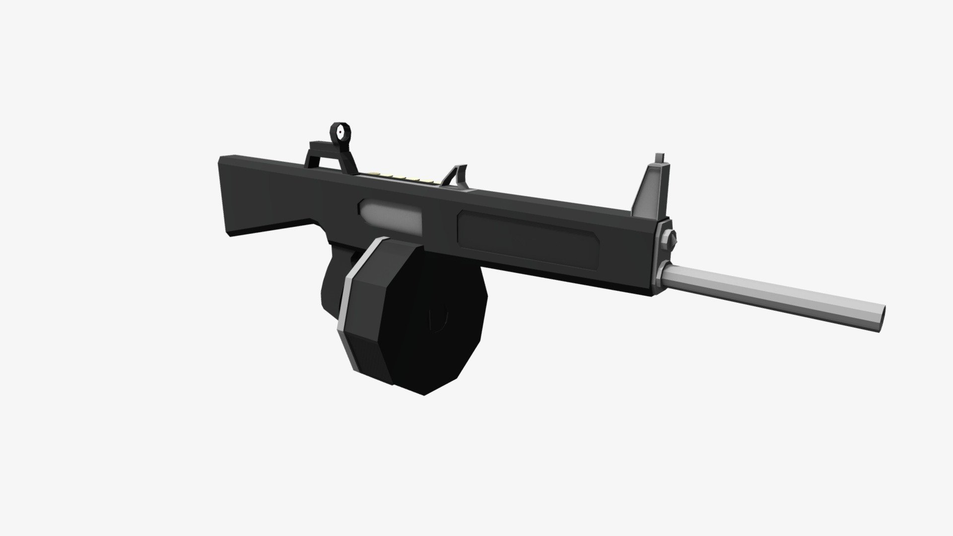 Low Poly AA-12 Extended Magazine - 3D model by samanthacford [4c50d52 ...