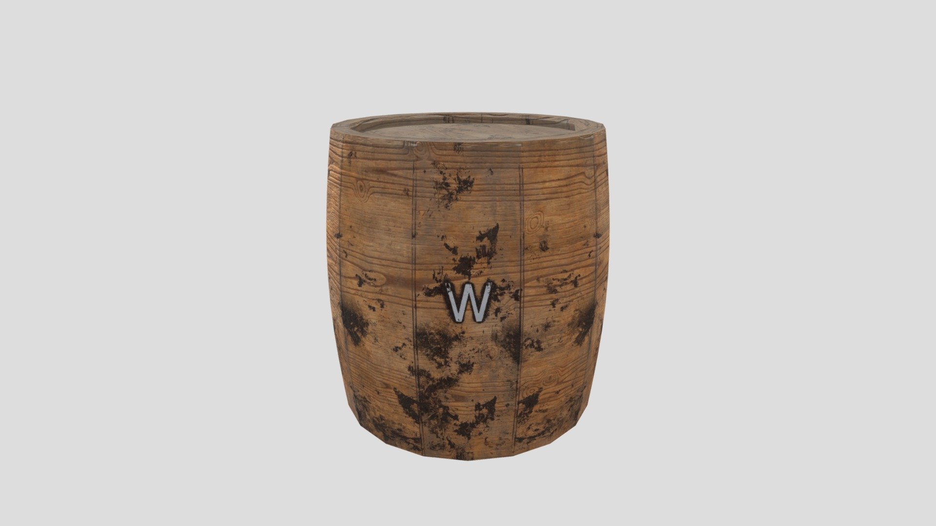 Barrel Textured - 3D model by GeorgeEdkins1 [4c514cb] - Sketchfab
