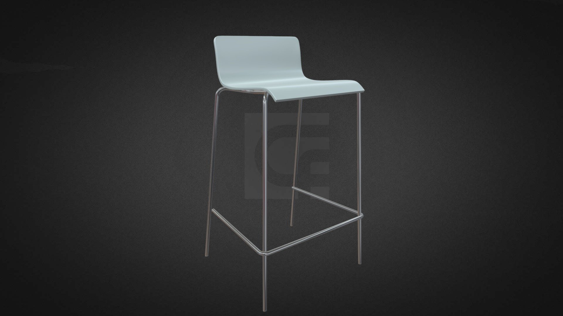 Wave Stool Hire - 3D model by conceptfurniture [4c521f5] - Sketchfab