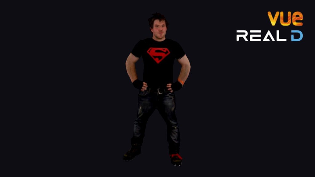 Superboy - 3D model by RealD [4c5288c] - Sketchfab