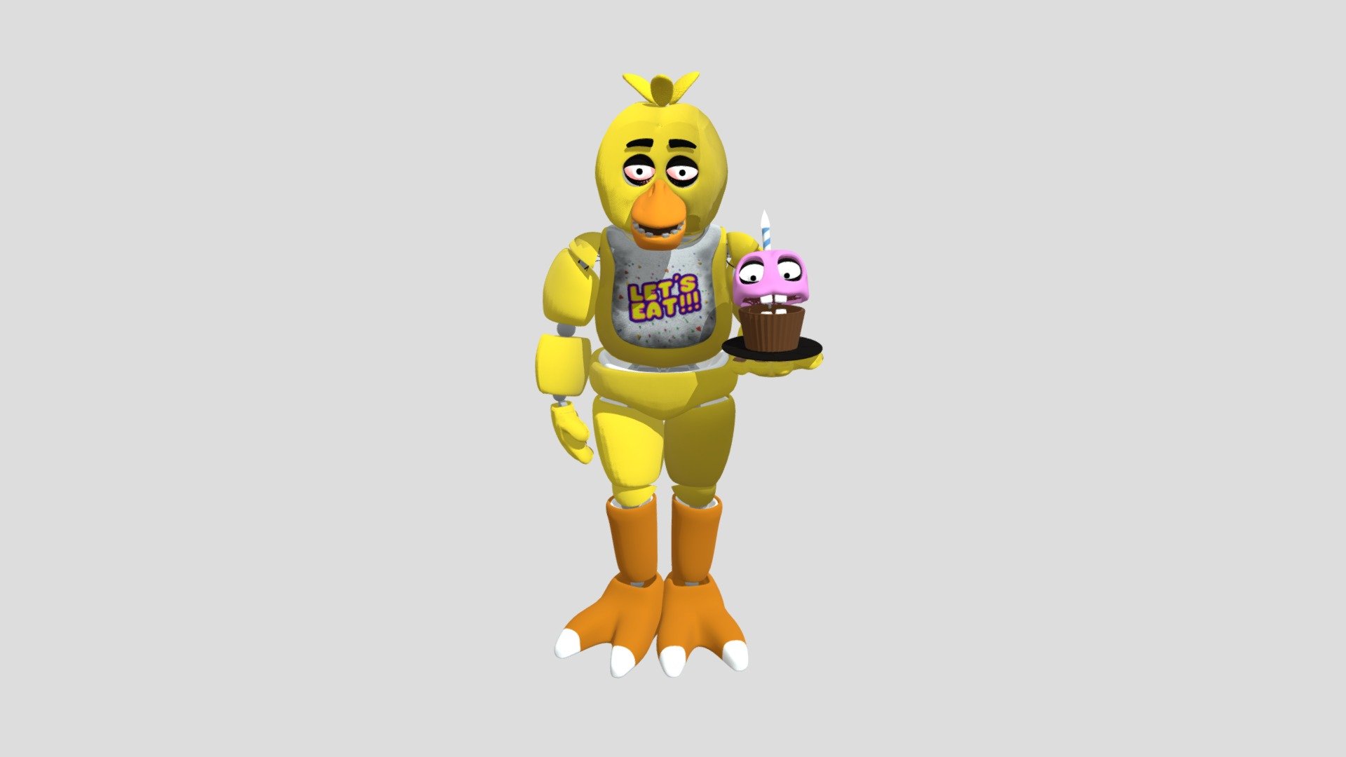 Movie_Chica - Download Free 3D model by TheSpringbonnieKiller [4c5533a ...