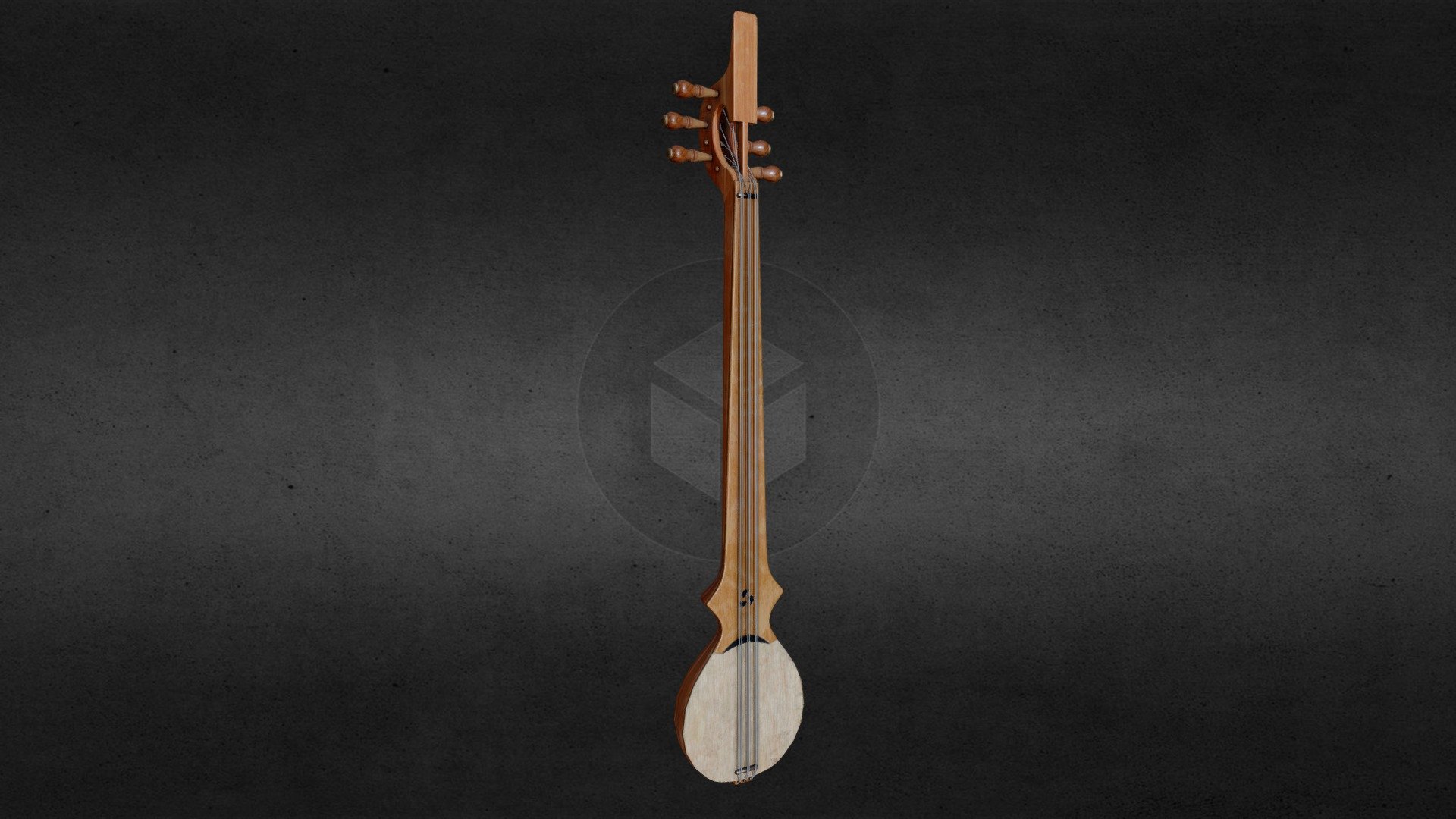 Prop - Dranyen Lute - Download Free 3D model by andrea.notarstefano ...