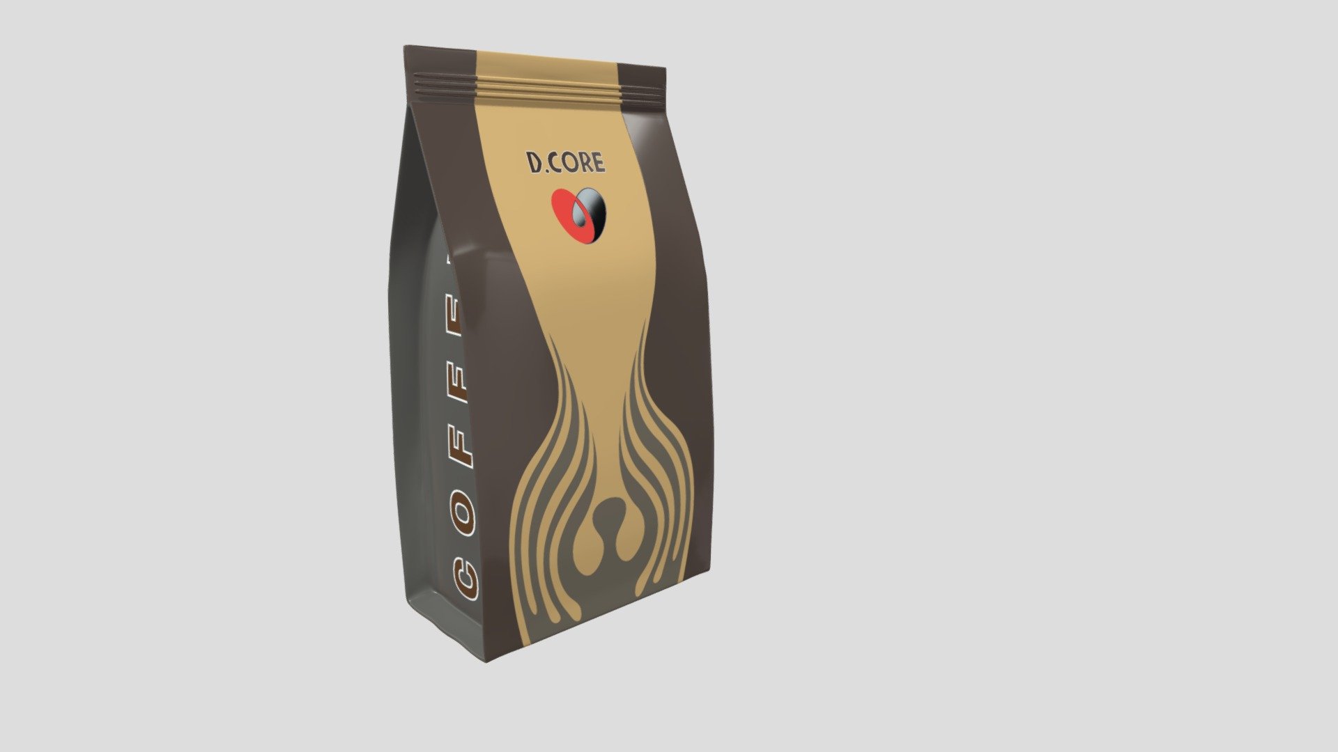 Coffee Bag – Common Shape with Original Pattern - Download Free 3D ...
