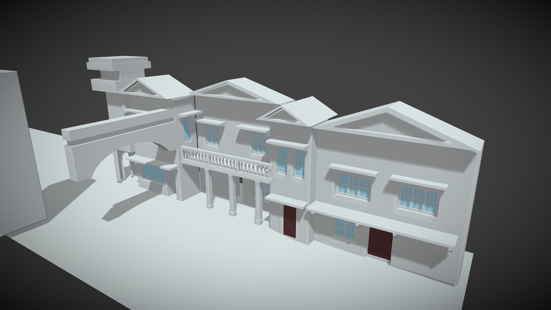 Buildings - 3D model by iTek-Media [4c5a23a] - Sketchfab