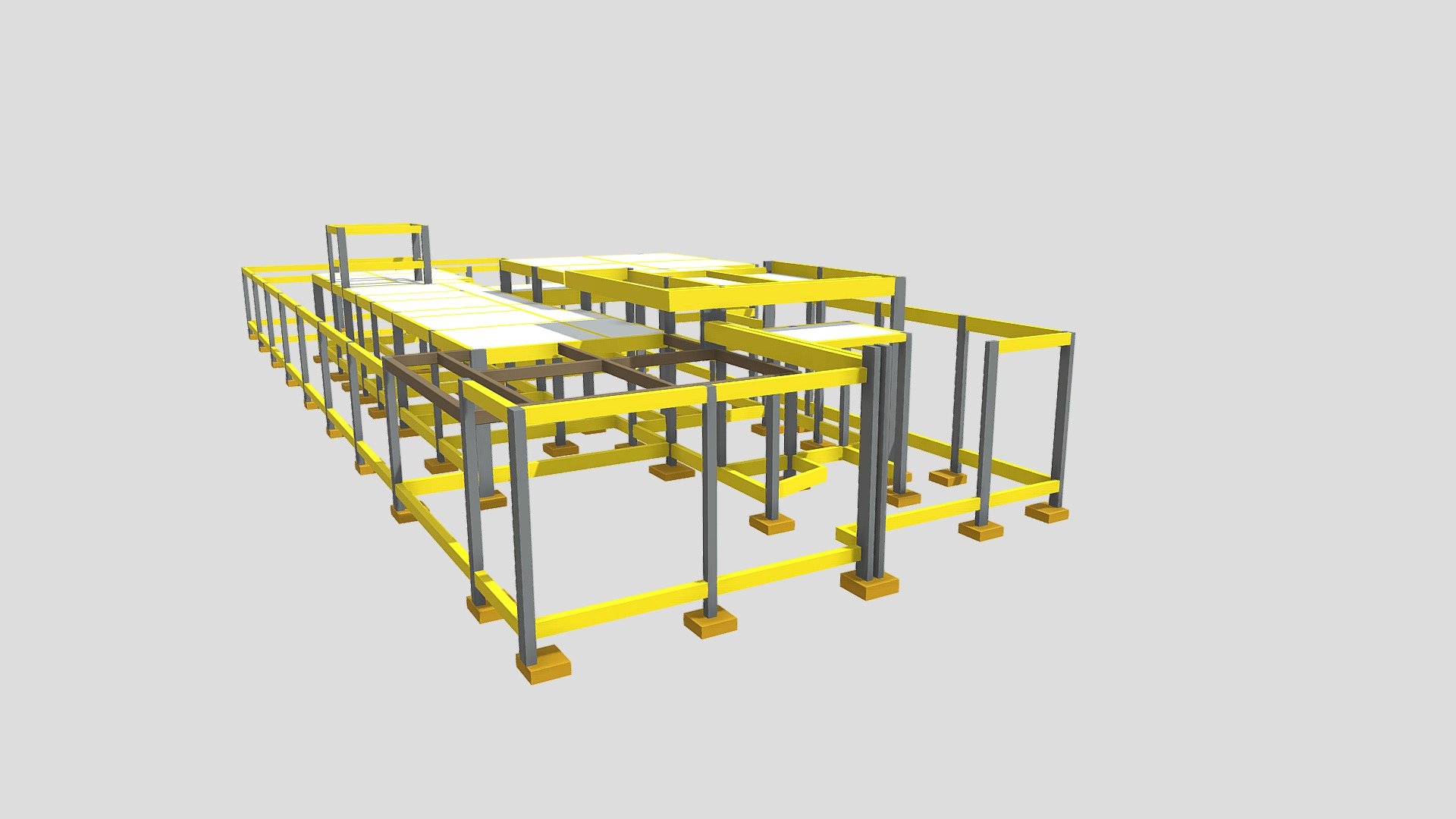 PROJETO ESTRUTURA - MLR - 3D model by Saulo Lacerda - Projetos ...