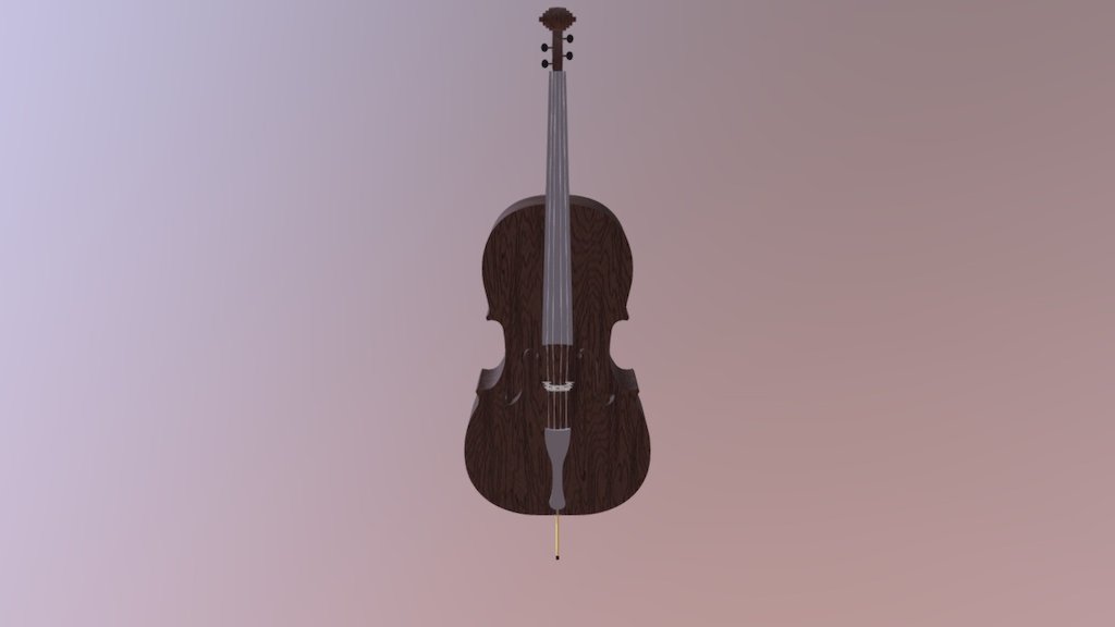 Cello - 3D model by nosmo1976 [4c5d324] - Sketchfab