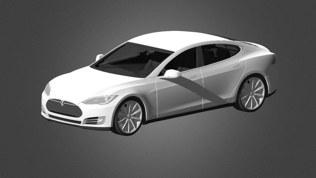 Tesla Model S 2015 - 3D model by jayw [4c5d731] - Sketchfab