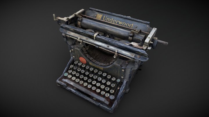 Typing 3D models - Sketchfab