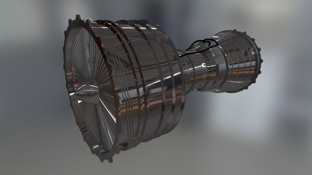 Plane-engine - 3D model by valink [4c60c46] - Sketchfab