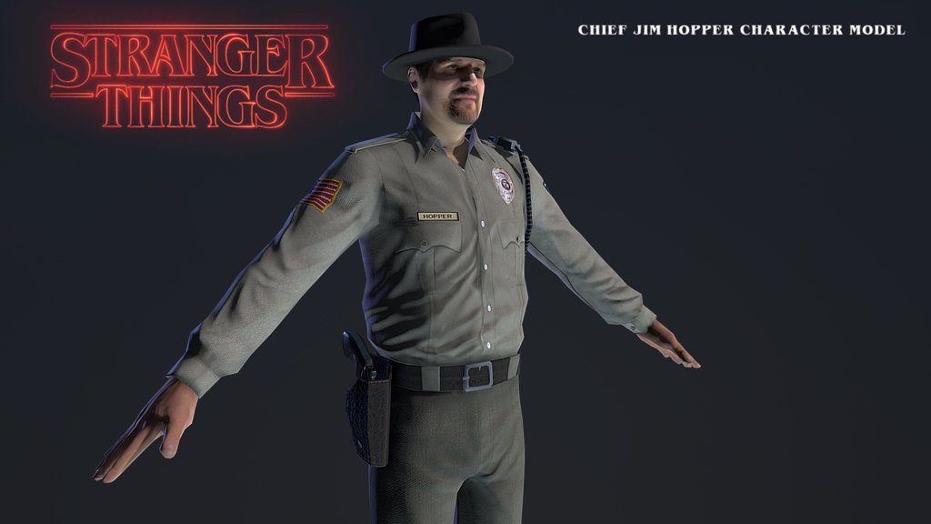 Stranger Things - A 3D model collection by dunky.your.junky - Sketchfab
