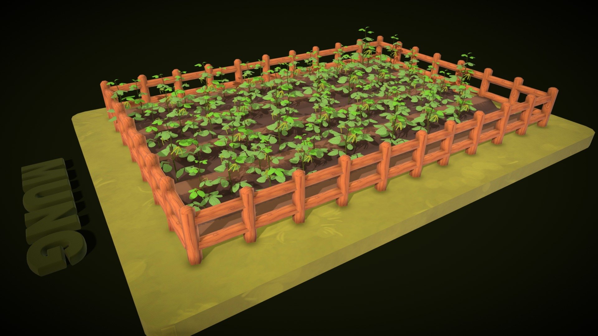 Mung Farm - Buy Royalty Free 3D model by Deepak_Sharma [4c6136c ...