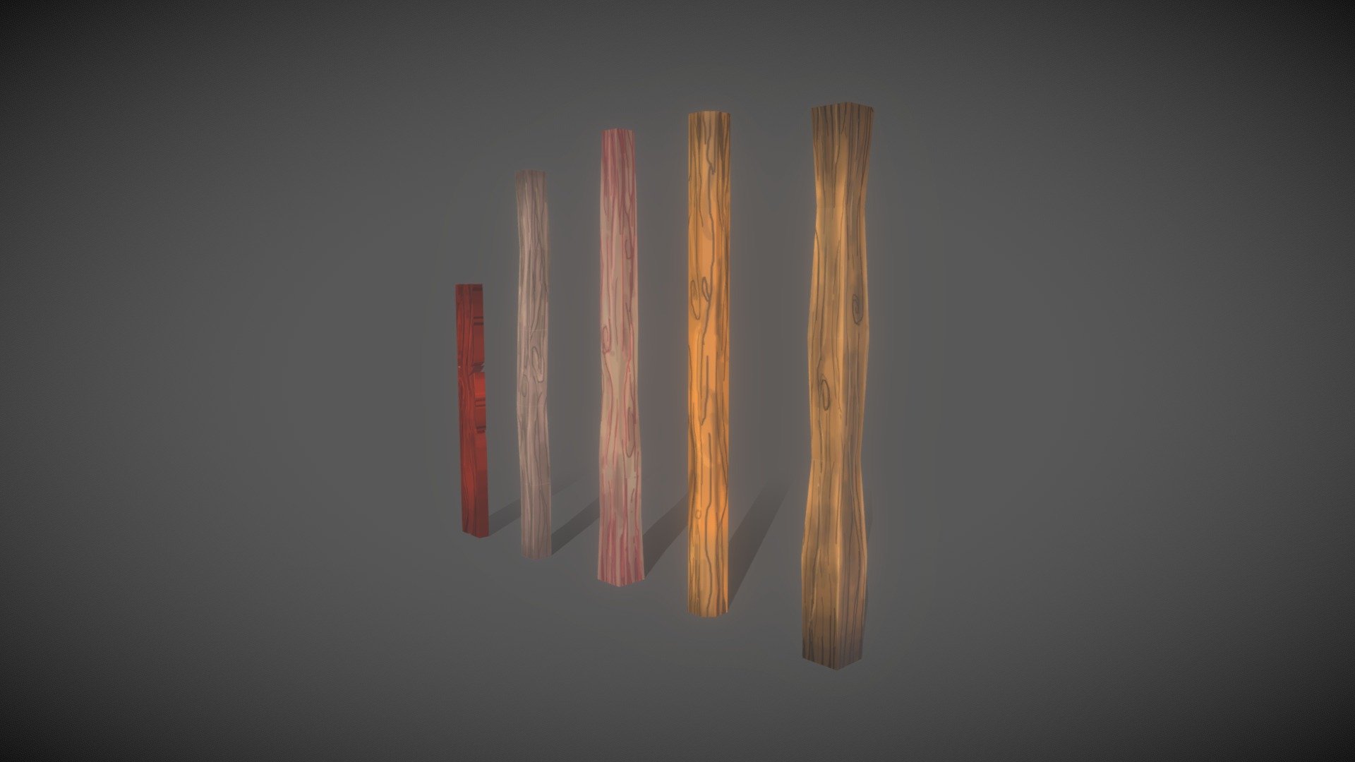 Lowpoly planks texture - 3D model by RafiqAiman (@rafiqaiman659 ...