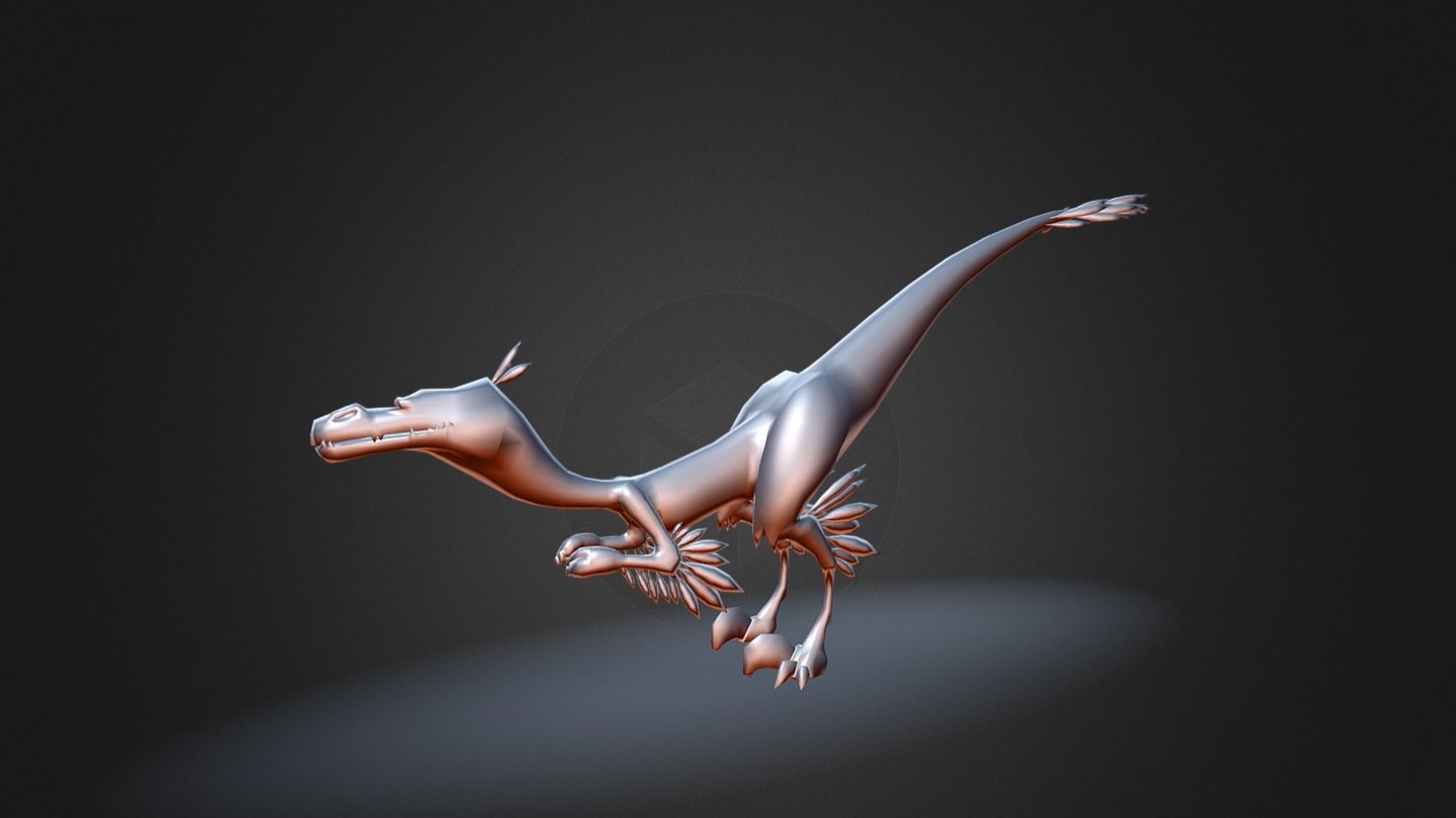 Raptor - 3D model by Daniel Hughes (@retroinsanity) [4c62f50] - Sketchfab
