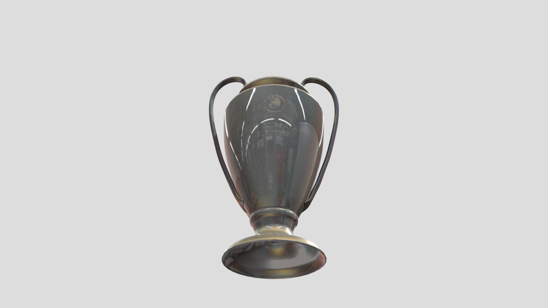 UEFA Champions League Trophy - 3D model by matveyoaa [4c63a66] - Sketchfab