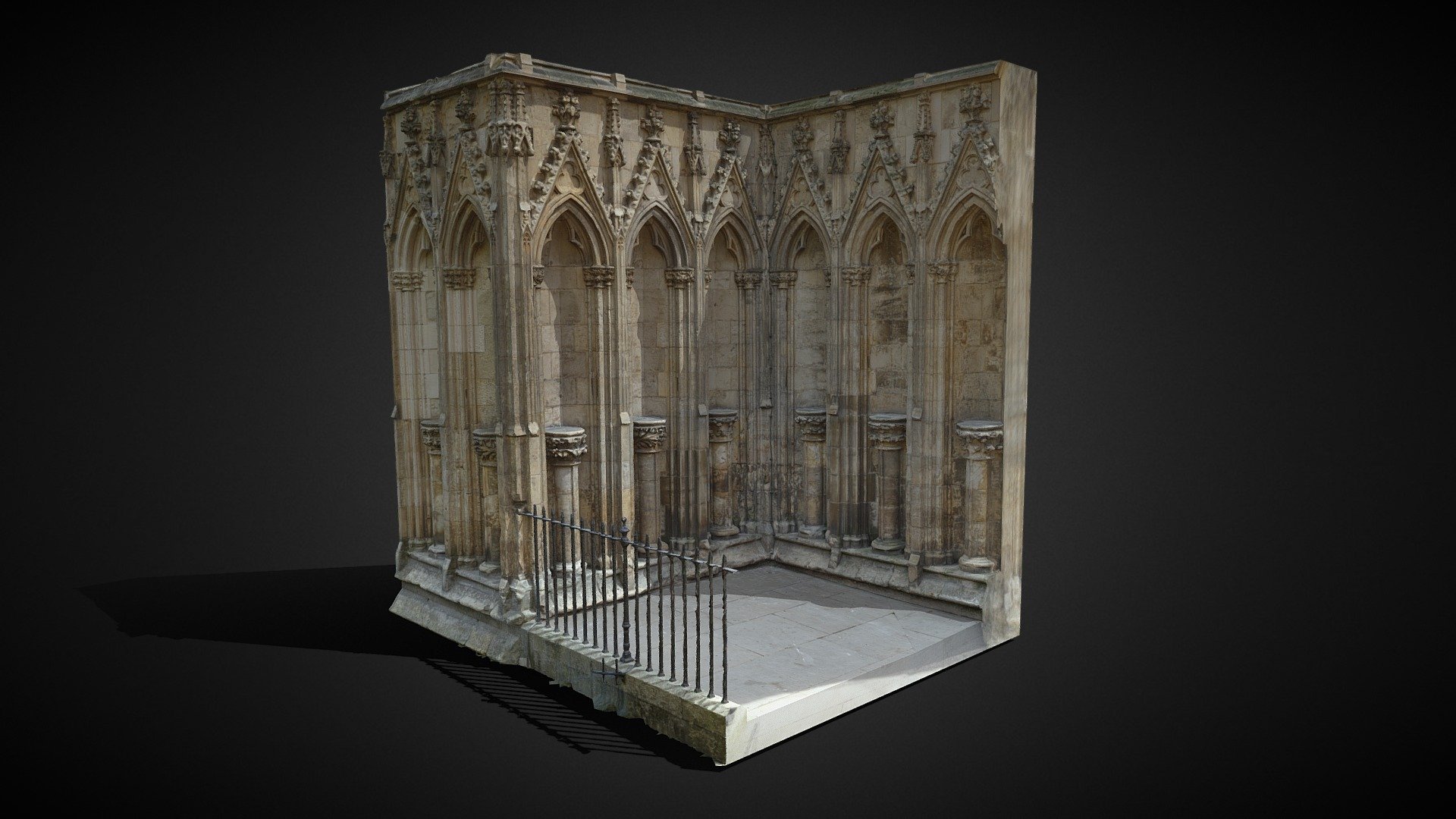 North West Corner of York Minster - 3D model by Christians - The Survey ...
