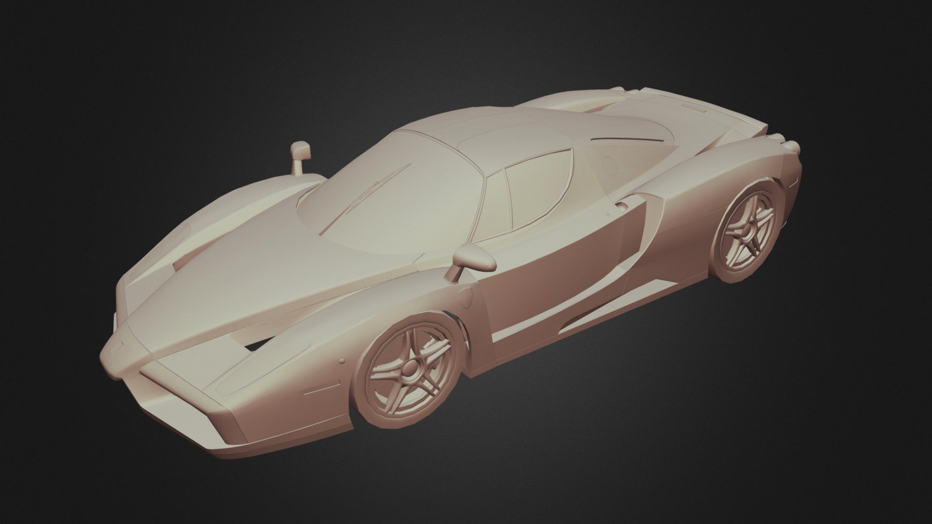 Enzo - Download Free 3D model by Jhon (@.jhonatas) [4c6542c] - Sketchfab